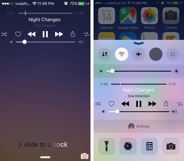 Carrot tweak adds shuffle and repeat buttons to lockscreen and Control ... Carrot tweak adds shuffle and repeat buttons to lockscreen and Control ...