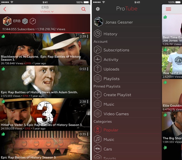 ProTube For YouTube App Lets You Enjoy Background Audio, Removes Ads ...
