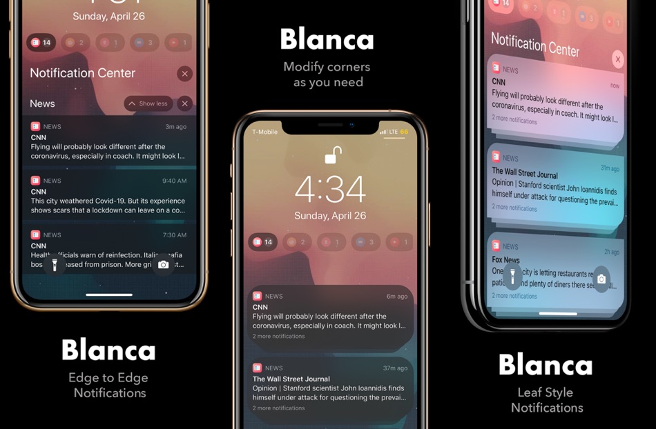 Blanca Tweak Lets You Customize The Look Of Notification Banners - iOS ... Blanca Tweak Lets You Customize The Look Of Notification Banners - iOS ...