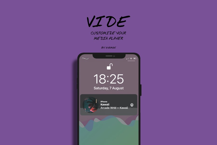 Vide Tweak Adds Visualizer To Lock Screen And Customizes Music Widget ... Vide Tweak Adds Visualizer To Lock Screen And Customizes Music Widget ...